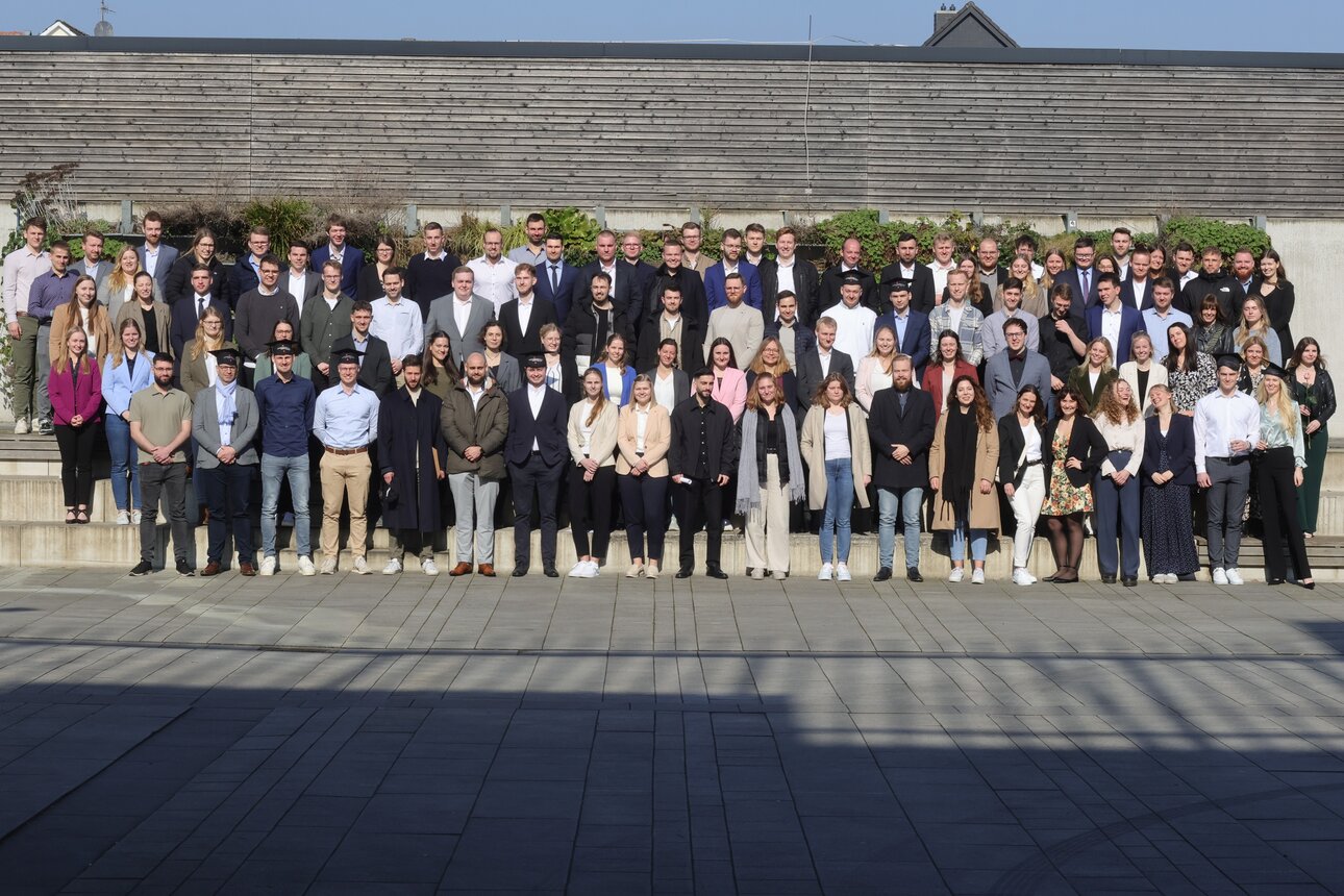 Feierliche Graduierung am Oldenburger Campus der Jade Hochschule