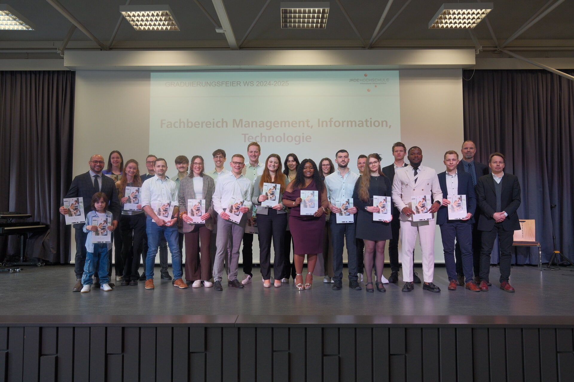 Graduierung an der Jade Hochschule