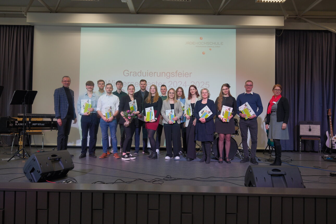 Graduierung an der Jade Hochschule