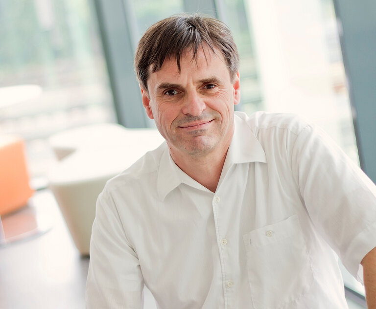 Angekommen: Prof. Dr. Markus Zeller im Gespräch