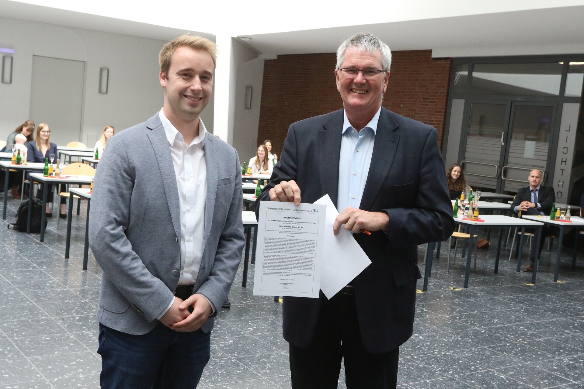 Feierliche Verabschiedung der Absolvent_innen am Campus Oldenburg