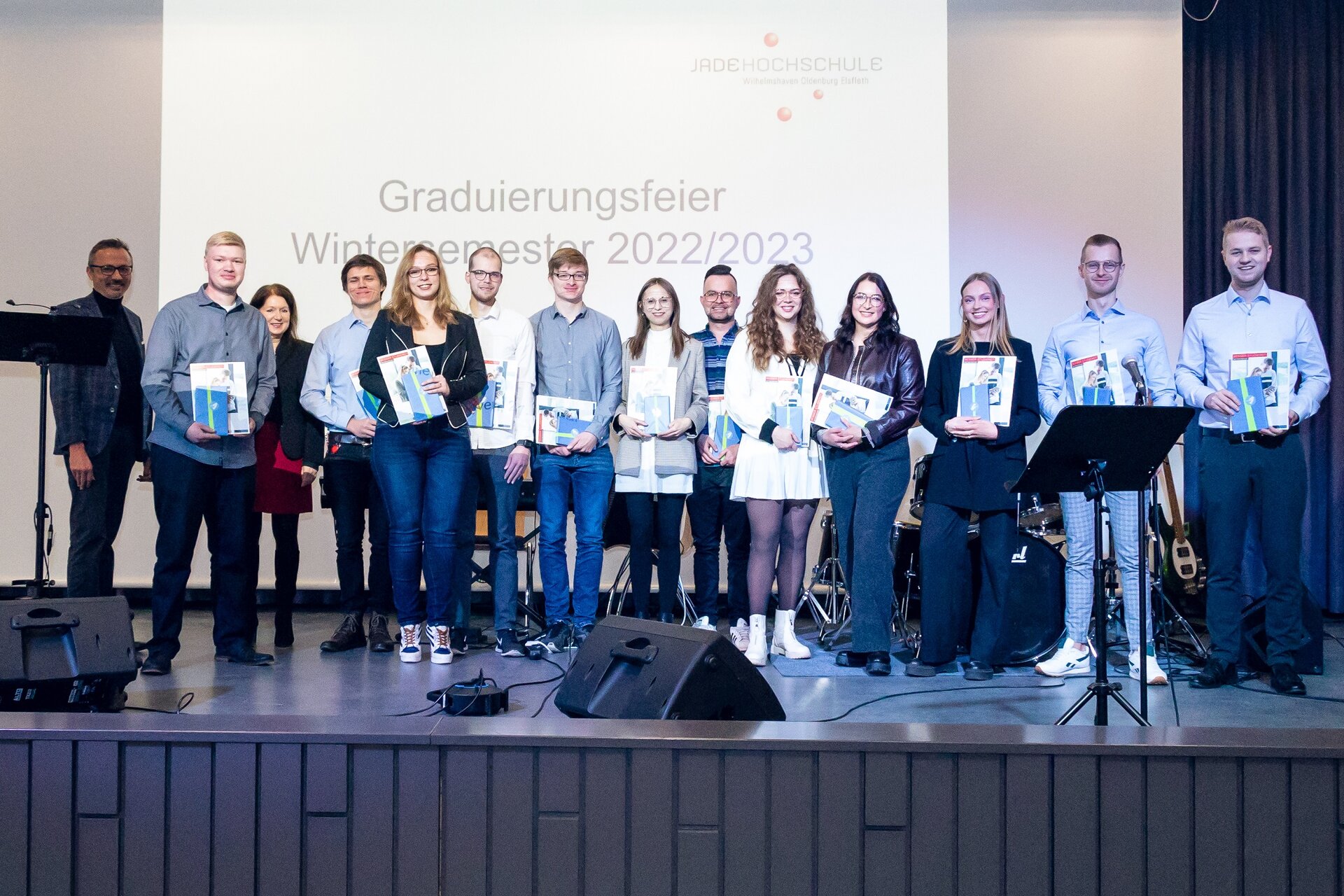 Graduierung an der Jade Hochschule