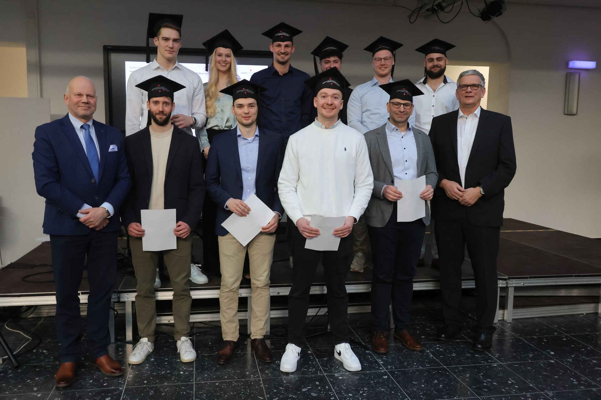 Feierliche Graduierung am Oldenburger Campus der Jade Hochschule